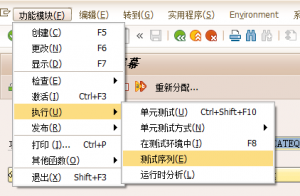 SE37 测试序列 COMMIT和ROLLBACK – SAP学习日志