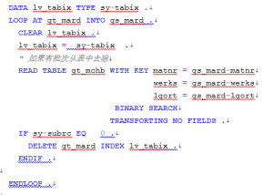 SAP SY系统变量 SAP ABAP – SAP学习日志